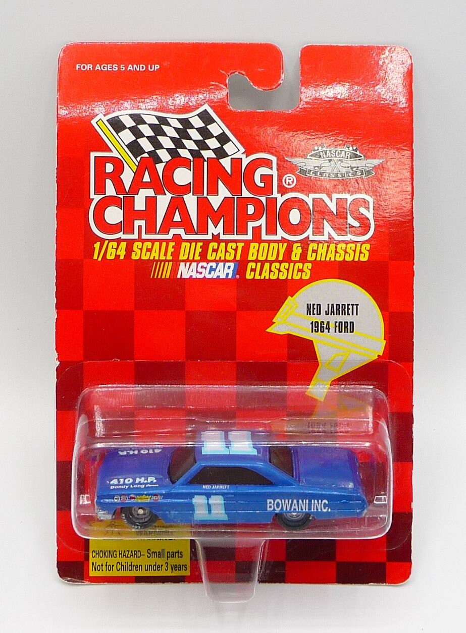 NED JARRETT 11 1964 Ford Galaxie Racing Champions 1:64 NASCAR Classics ...