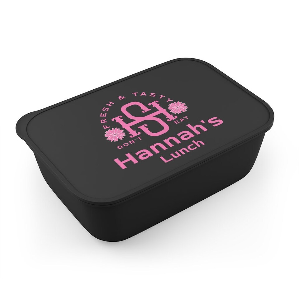 Personalized PLA Bento Box with Band and Utensils sold by Gunjan Sharma ...