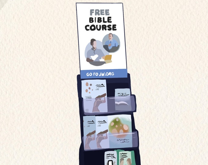 JW Mini Preaching Cart JW Pioneer Gift Pioneer School JW Gift Jw Mini ...