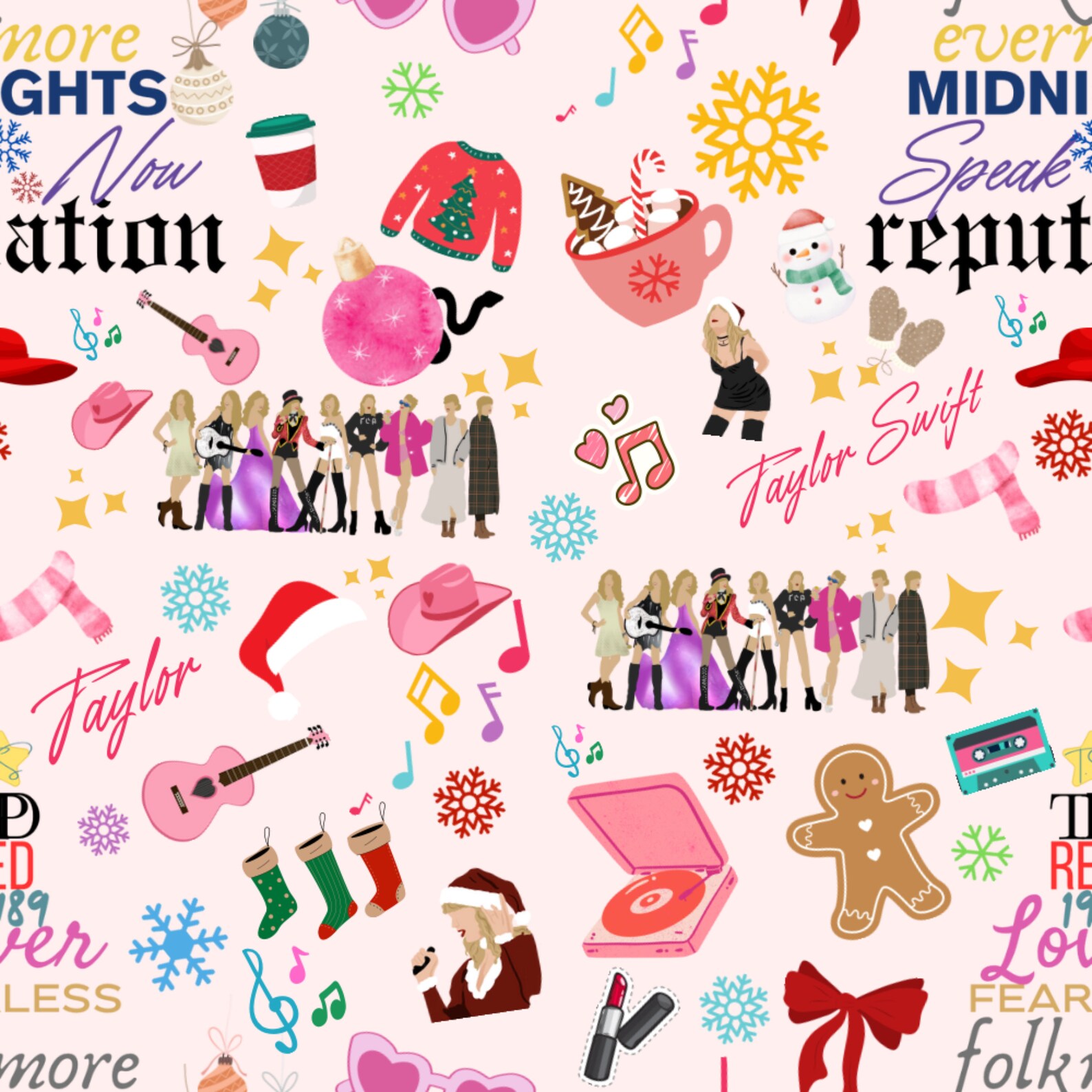 TS Png File, Eras SVG, 1989, Swifty, Pop Princess Pn, Ts, Chritsmas TS ...