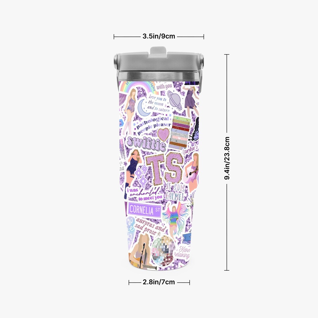 Taylor Childs Tumbler Swifty Tumbler, Swifty Tumbler, Sticker Collage ...