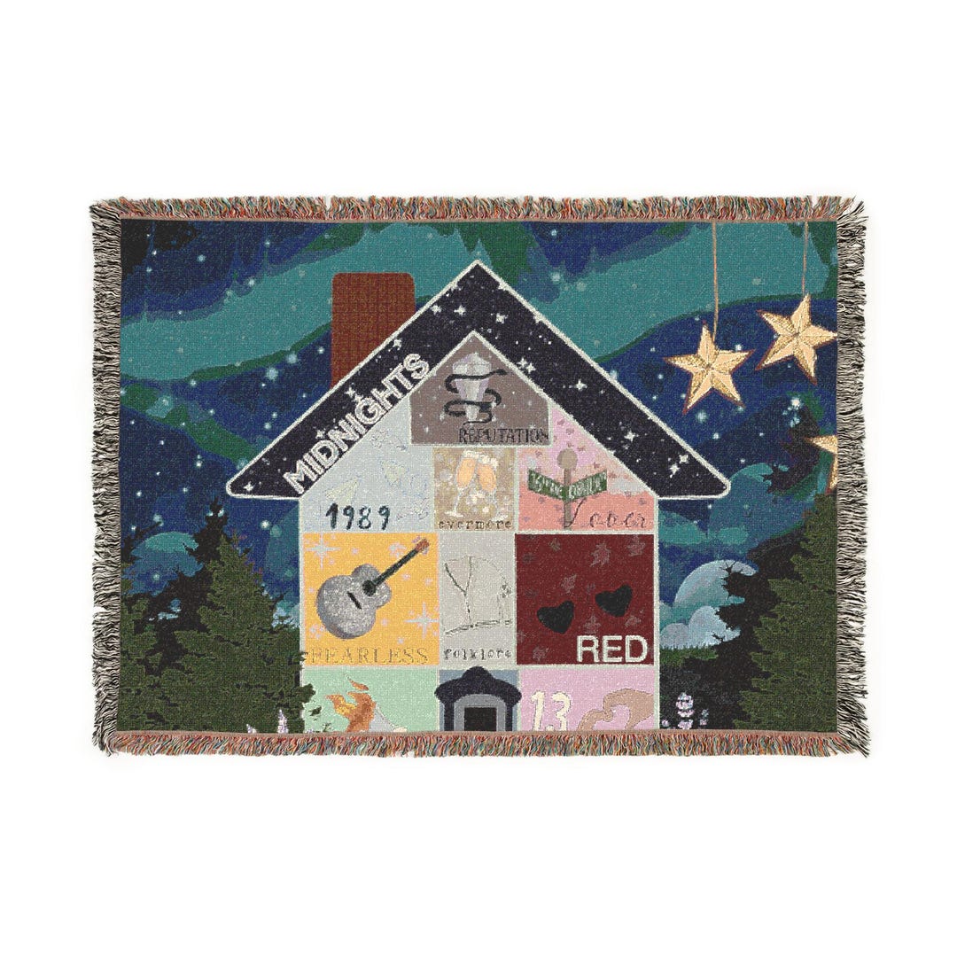 Eras House Blanket Fan Art Tapestry Blanket Inspired by Music - Etsy