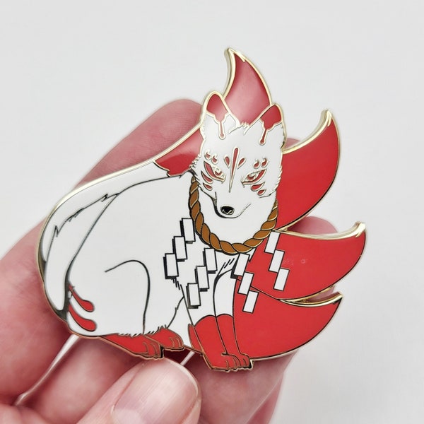 Fox Enamel Pin - Etsy