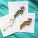 Space Ferret Enamel Pin - Etsy