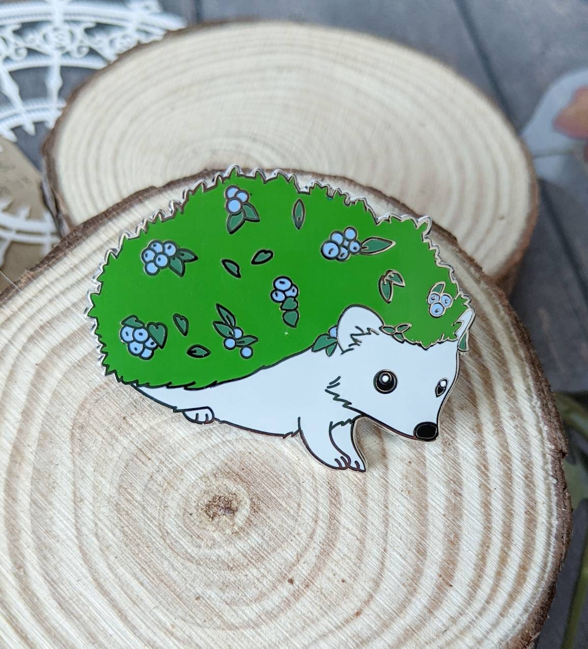 Berry Hedgehog Pins - Etsy