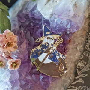 Wizard Ferret Hard Enamel Pin - Etsy