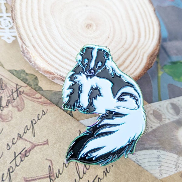 Skunk Pin - Etsy
