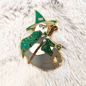 Wizard Ferret Hard Enamel Pin - Etsy