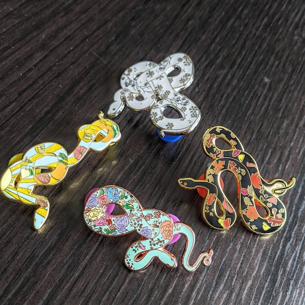 Snake Pins - Etsy
