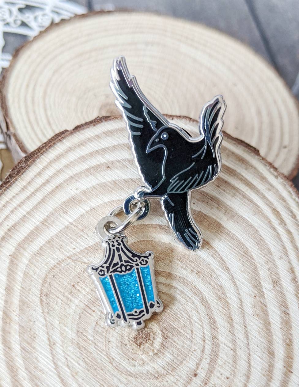 Lantern Bird Pins | Etsy