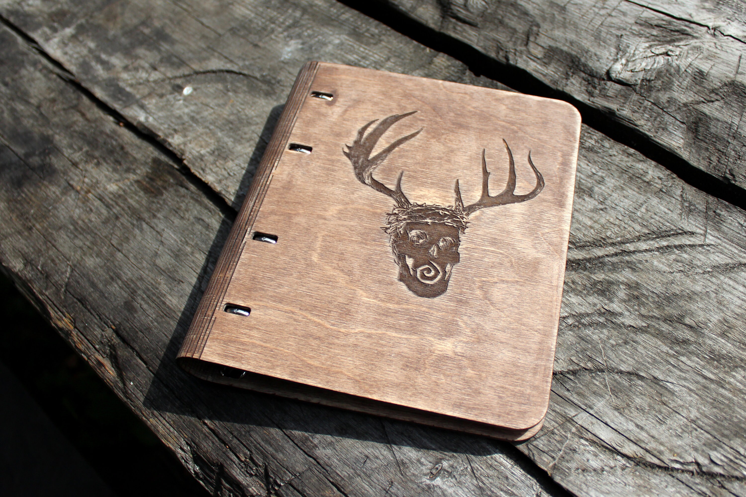 True Detective Notebook Wooden Notebook A5 Personalized | Etsy