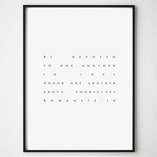Romans 8 28 Bible Verse Wall Art Modern Scripture Wall Art - Etsy