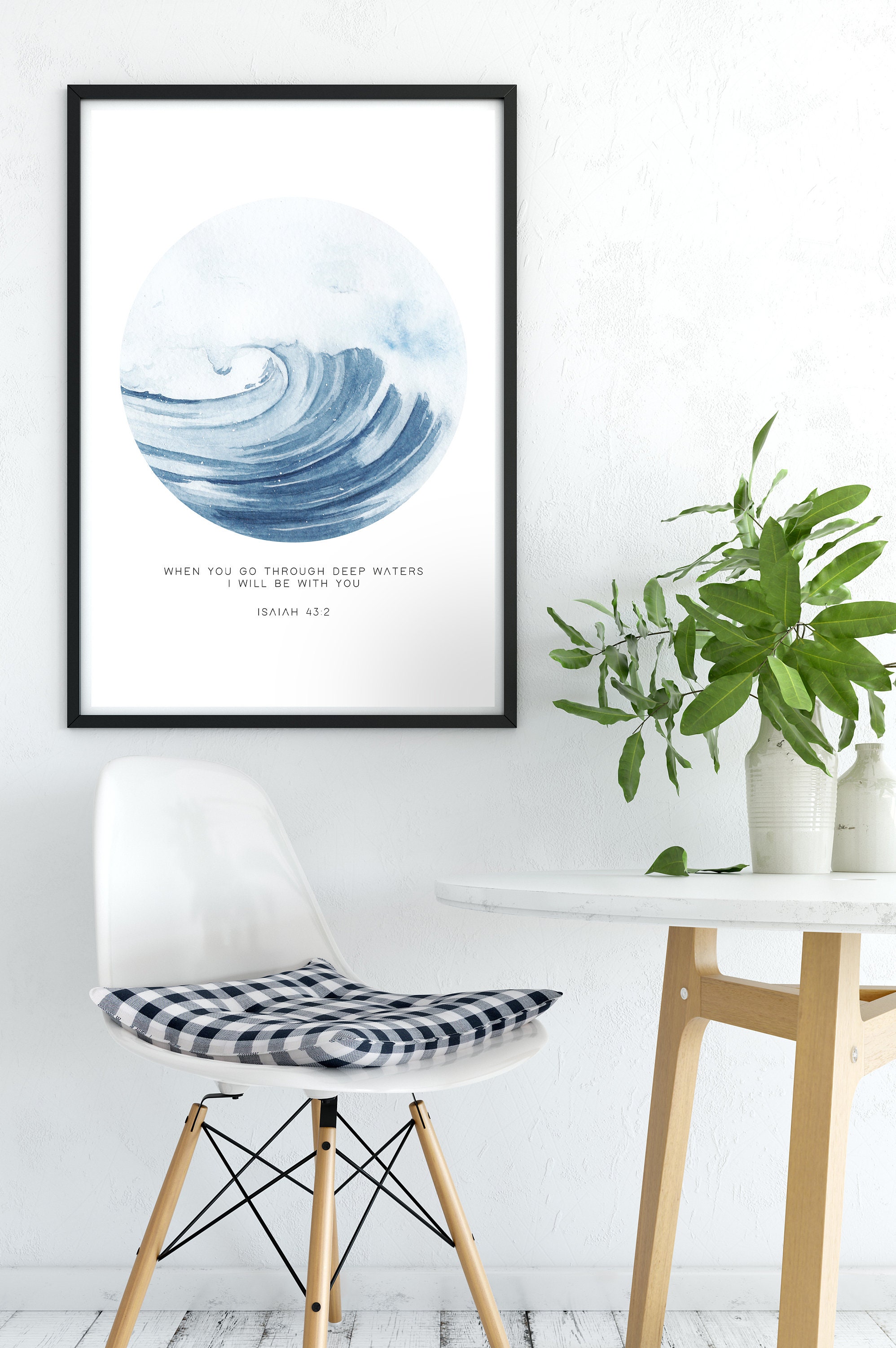 Scripture Wall Art Bible Verse Wall Art Bible Quote Print | Etsy