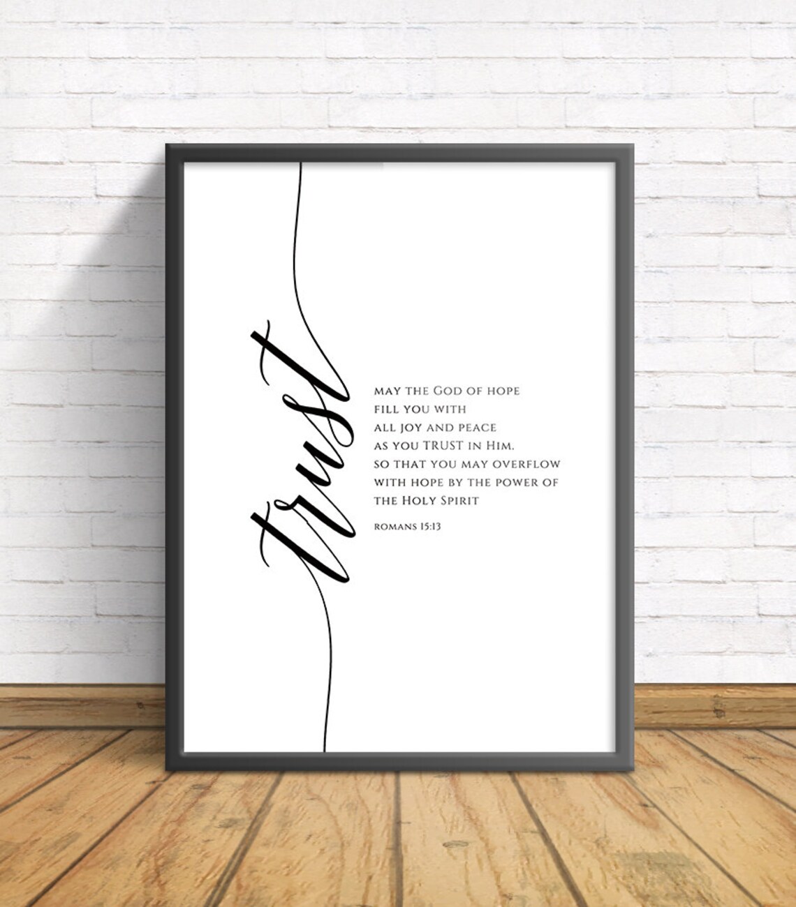 Printable Scripture Wall Art Bible Verse Wall Art Bible Quote - Etsy
