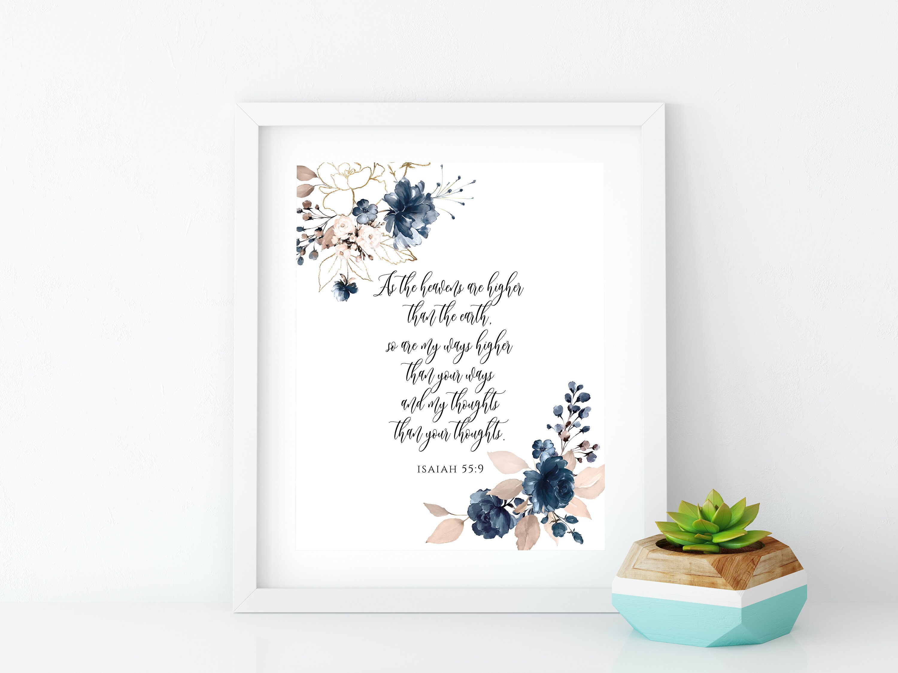 Scripture Wall Art Bible Verse Wall Art Bible Quote Wall Art | Etsy