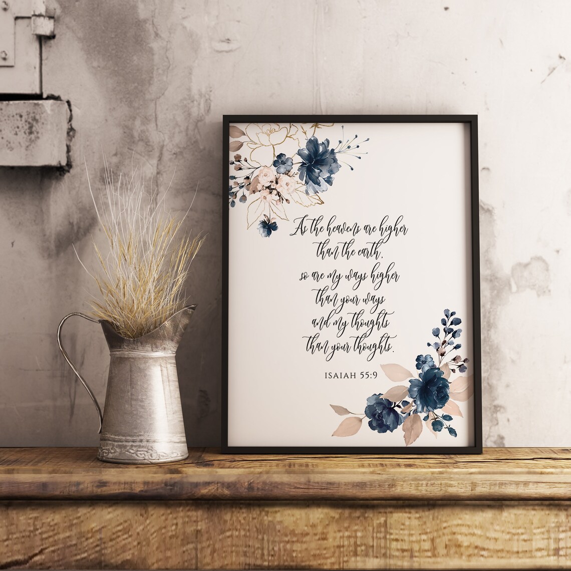 Scripture Wall Art Bible Verse Wall Art Bible Quote Wall Art - Etsy
