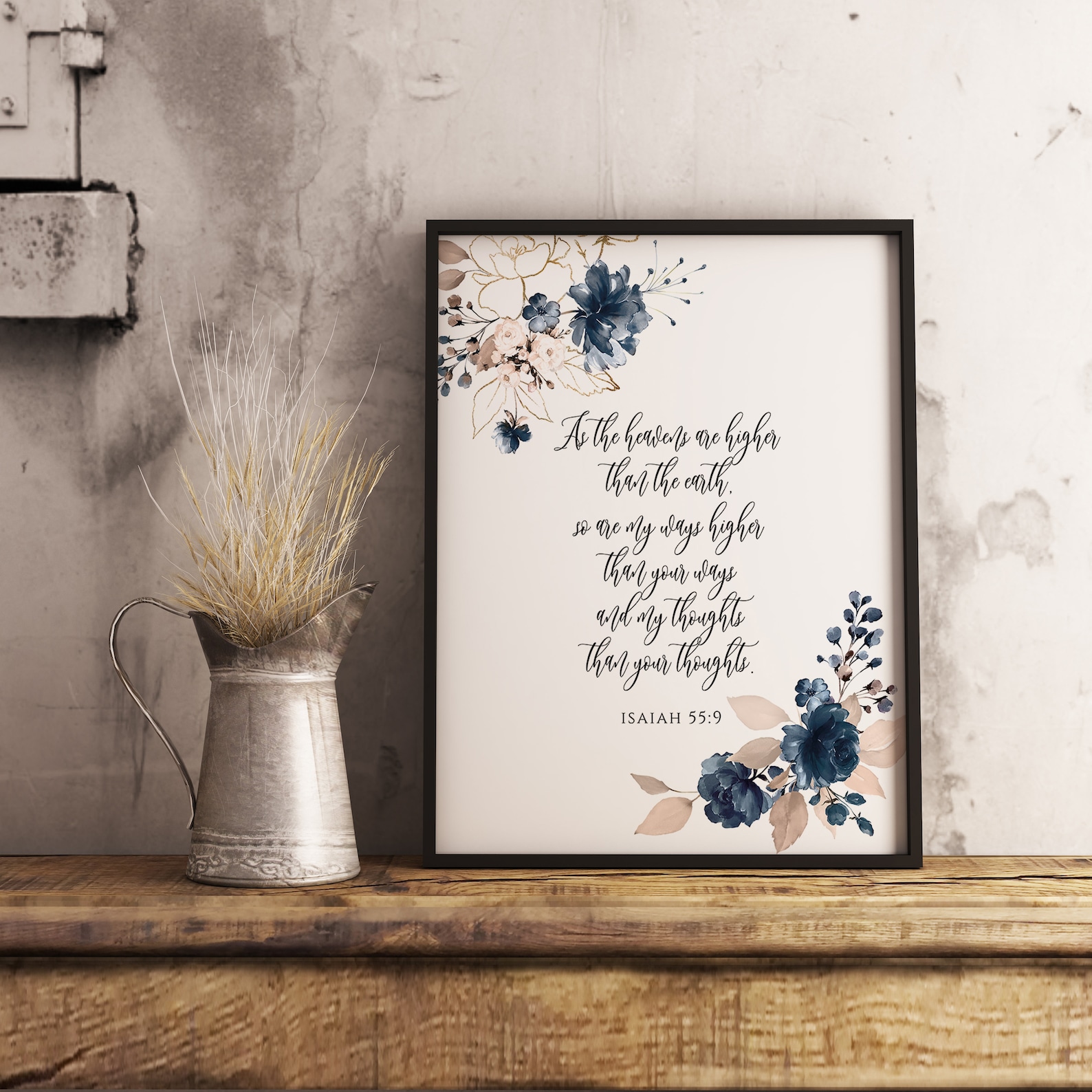 Scripture Wall Art Bible Verse Wall Art Bible Quote Wall Art - Etsy