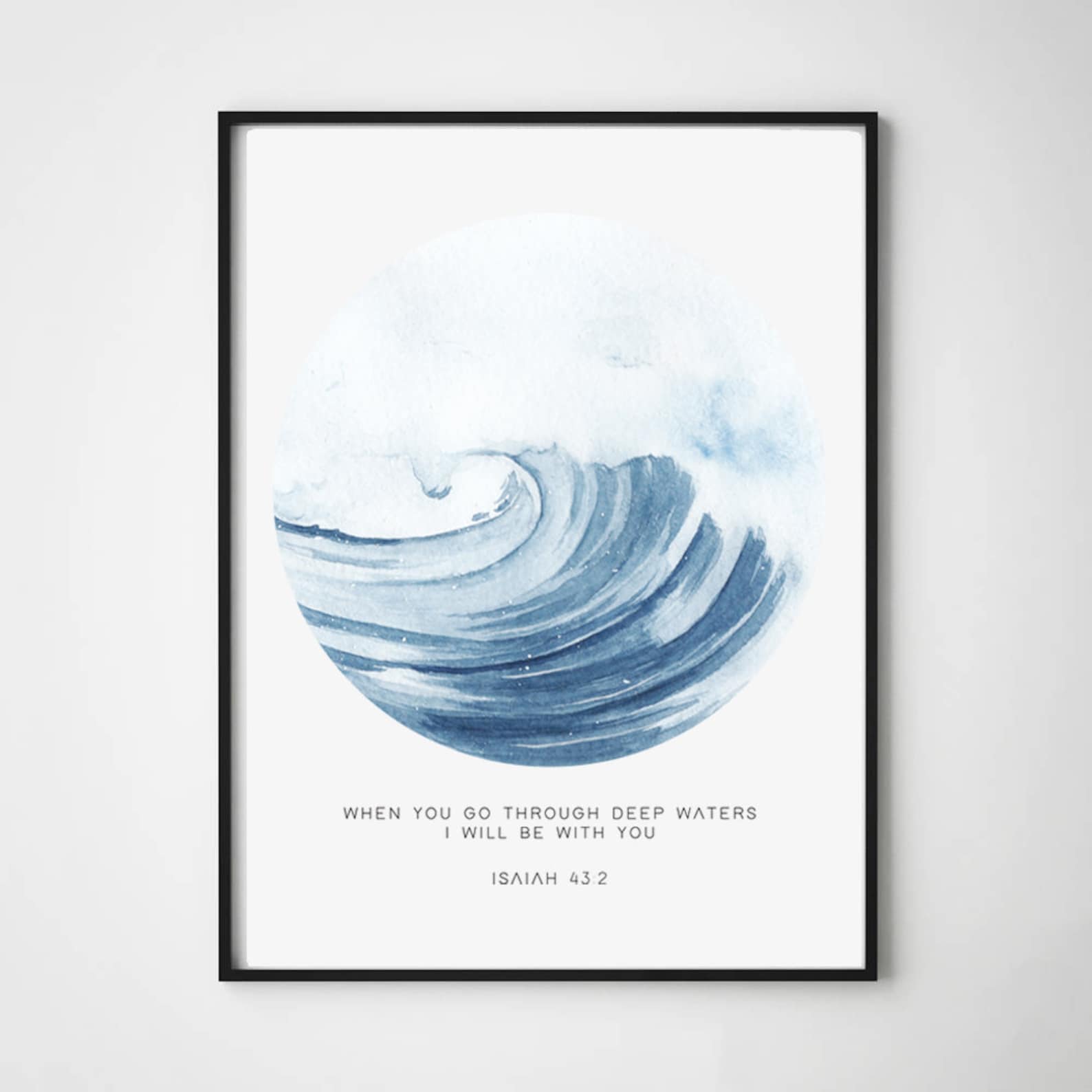 Scripture Wall Art Bible Verse Wall Art Bible Quote Print | Etsy