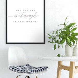 Living in the Present Moment Bible Verse Wall Art Scripture - Etsy