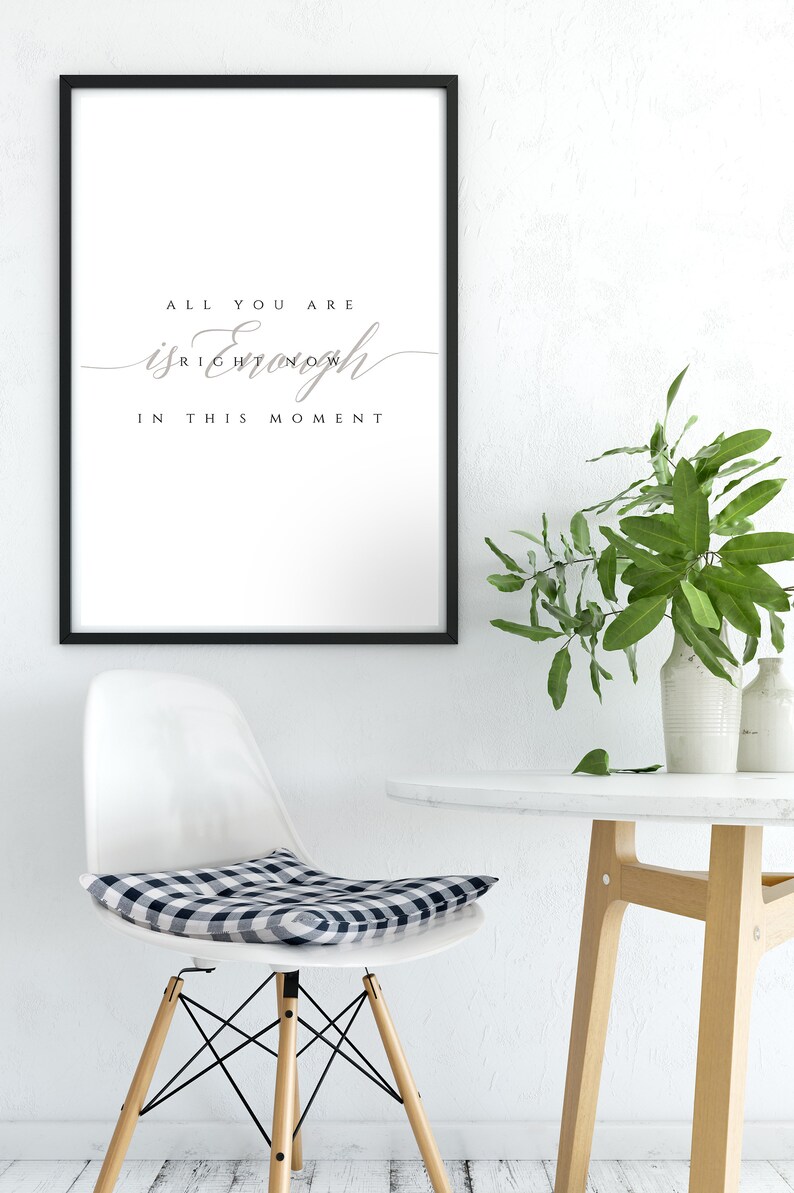 Living in the Present Moment Bible Verse Wall Art Scripture - Etsy