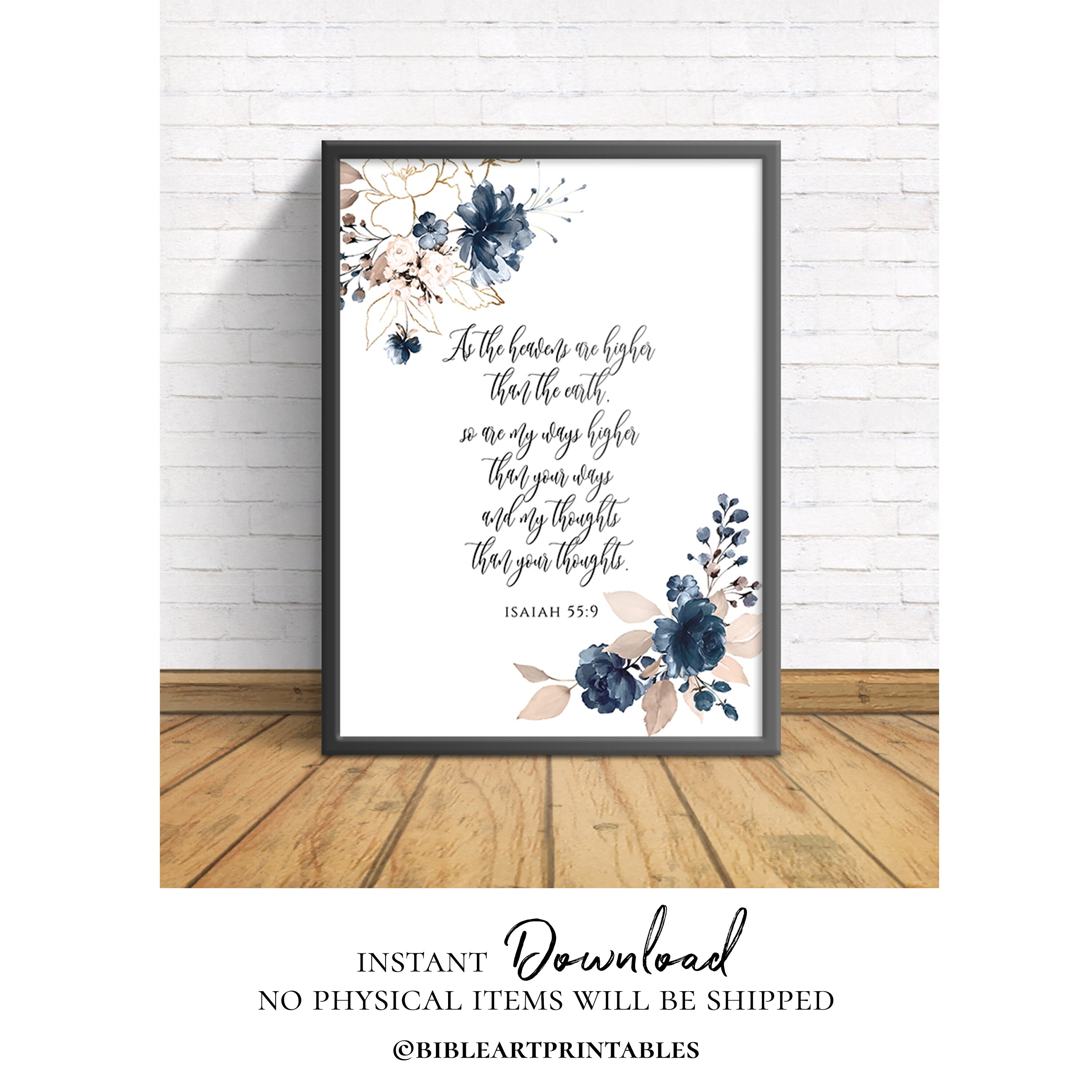 Scripture Wall Art Bible Verse Wall Art Bible Quote Wall Art | Etsy