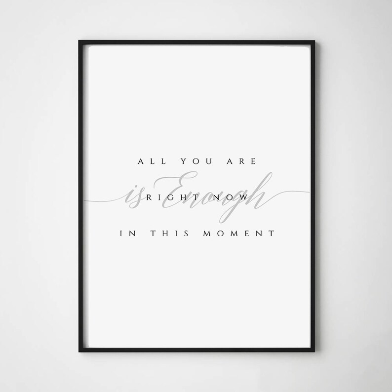 Living in the Present Moment Bible Verse Wall Art Scripture - Etsy