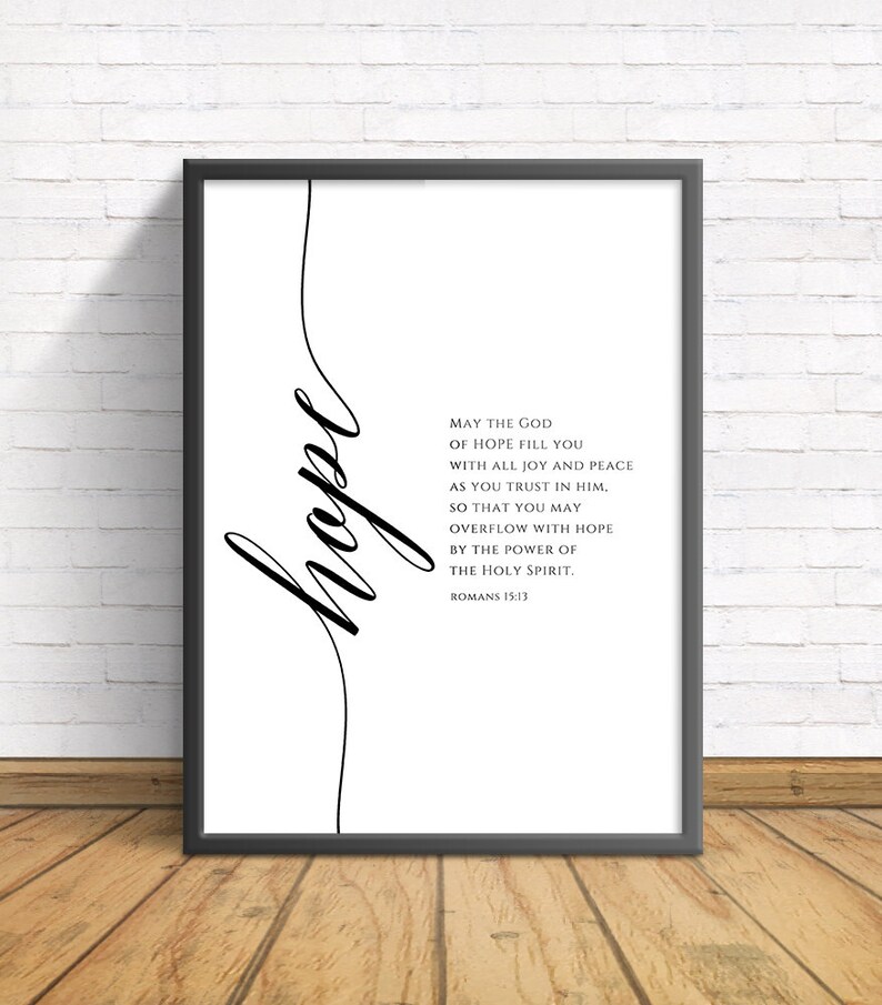 Printable Bible Verse Wall Art Scripture Wall Art Bible Quote - Etsy