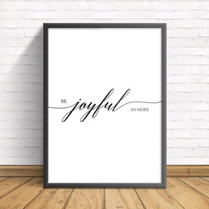 Romans 12 Bible Verse Wall Art Scripture Wall Art Bible Quote Wall Art ...