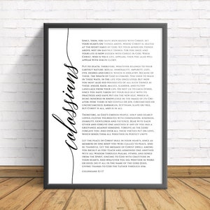 CUSTOM Scripture Wall Art Printable Bible Verse Wall Art Bible Quote ...