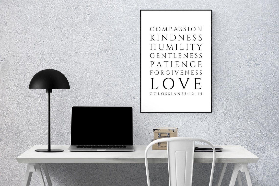 Printable Scripture Wall Art Bible Verse Wall Art Bible Quote - Etsy