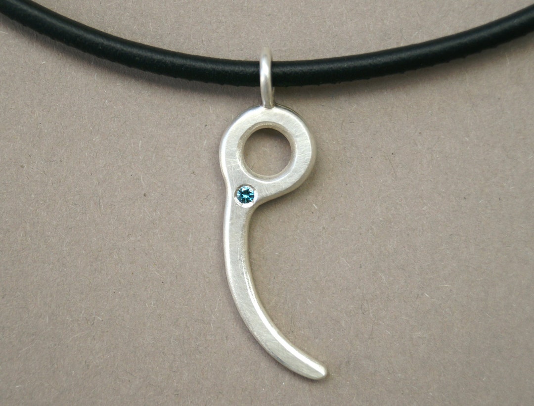 Pendant Parachute (skydive) With Turquoise Diamond - Etsy