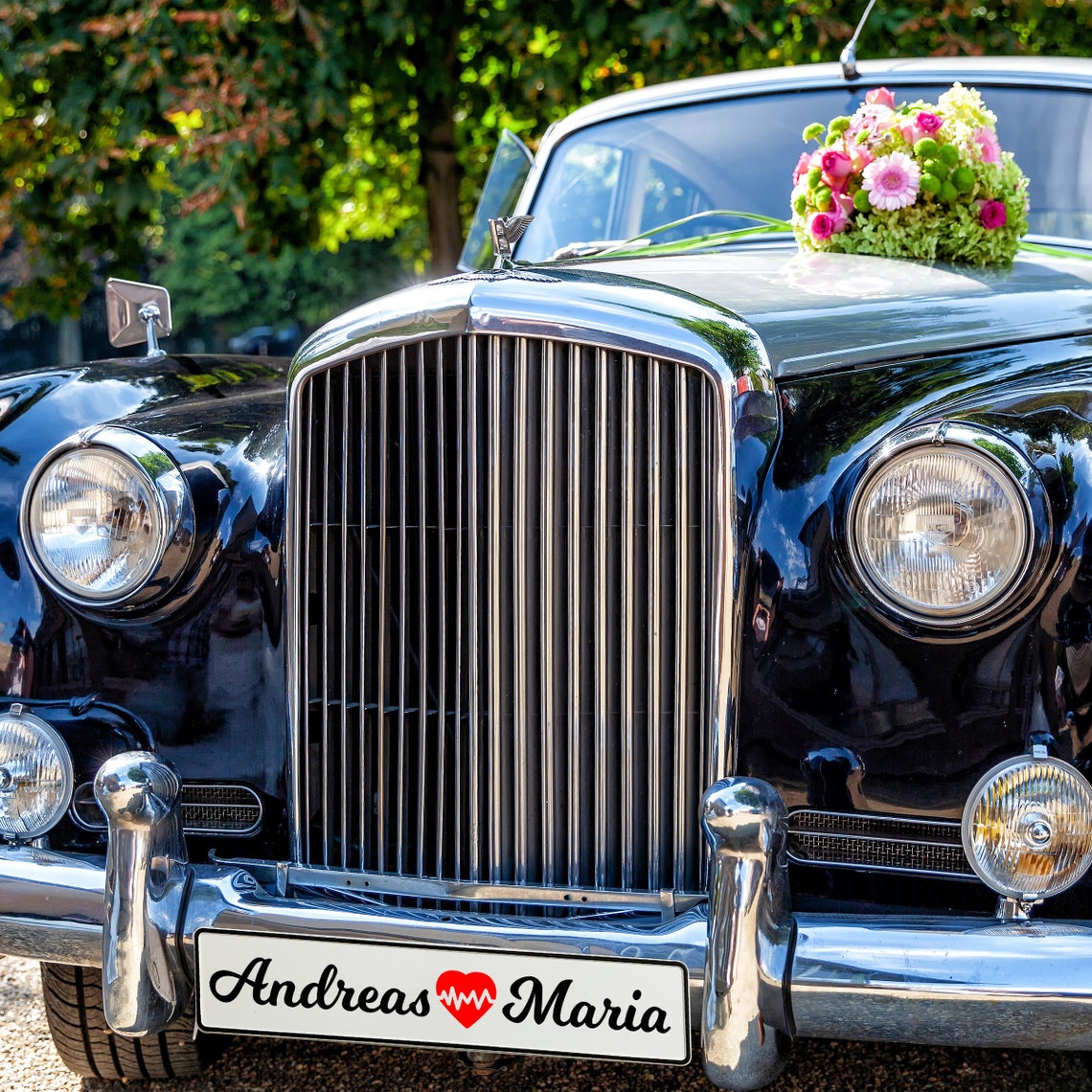 Personalized Wedding License Plate | Bridal Car License Plate Just ...
