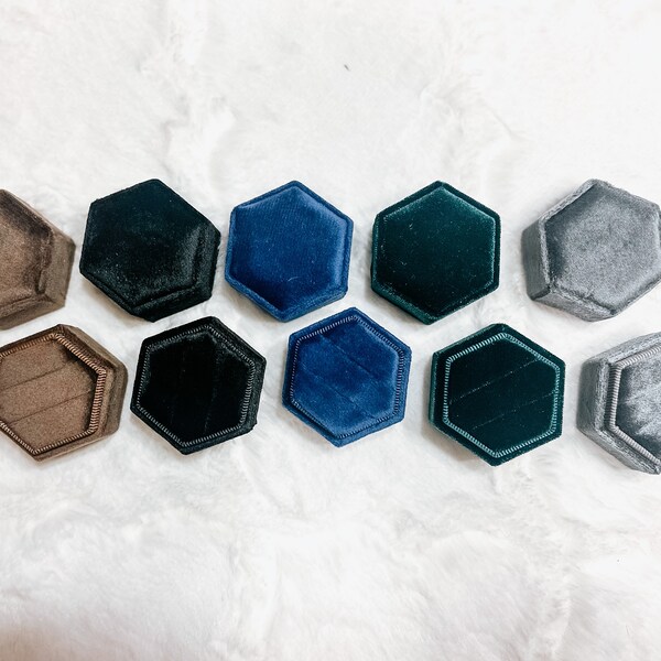 Velvet Ring Box - Etsy