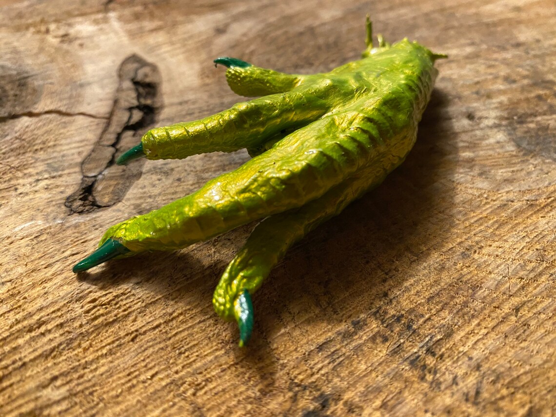 Single Painted Chicken Foot - Etsy