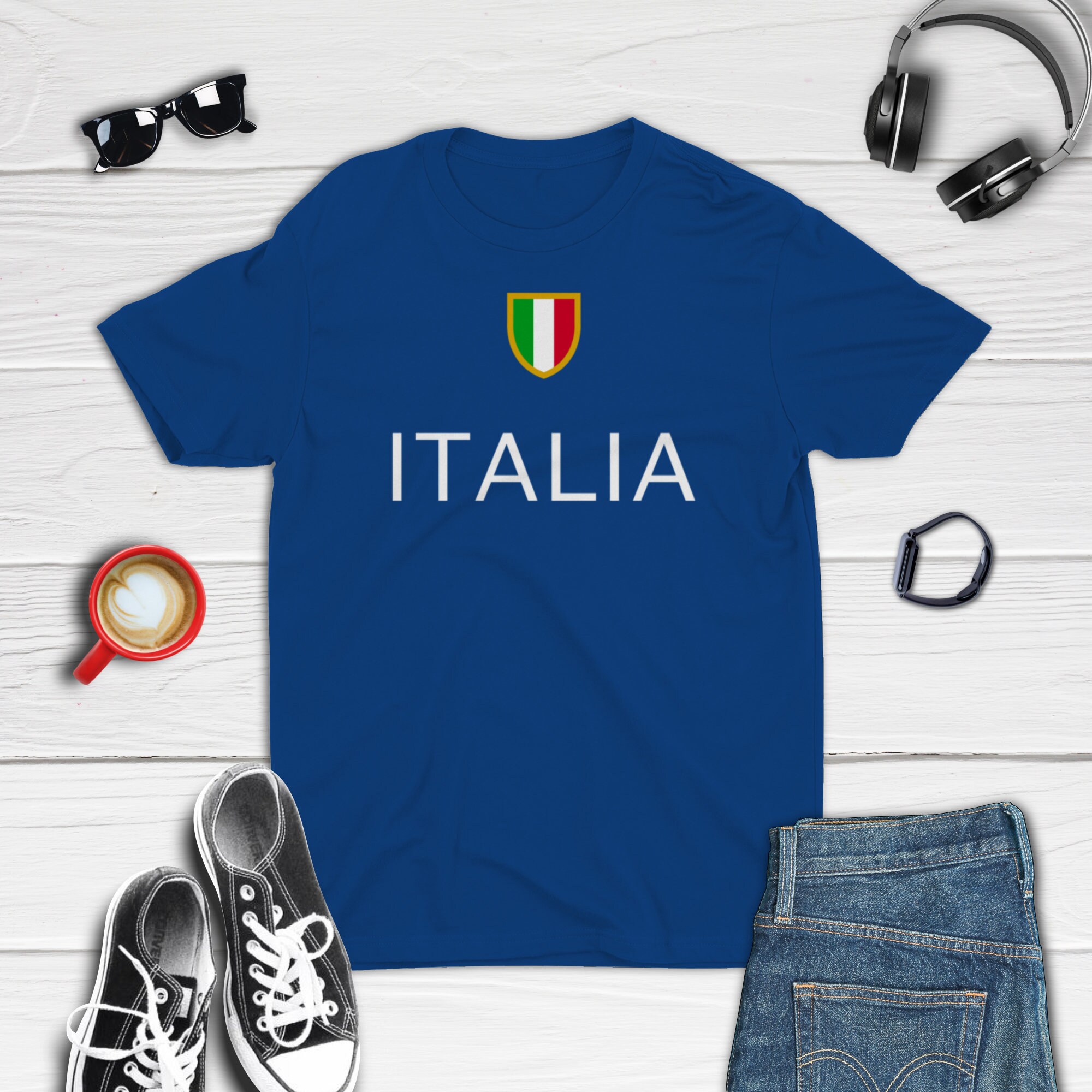 Italia Pride Italian Roots Classic Italy Flag Theme Jersey - Etsy