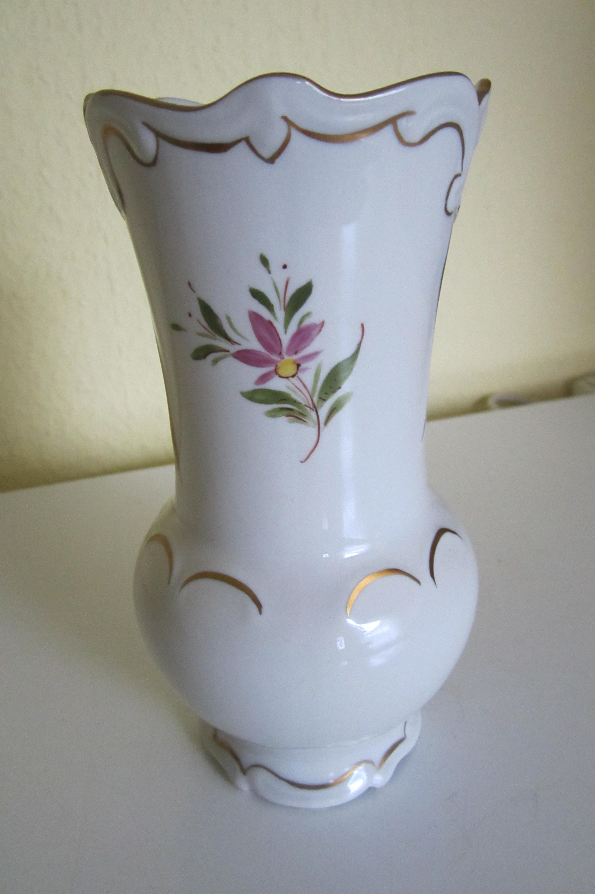 GDR Vintage Vase 70s Weimar Porcelain - Etsy