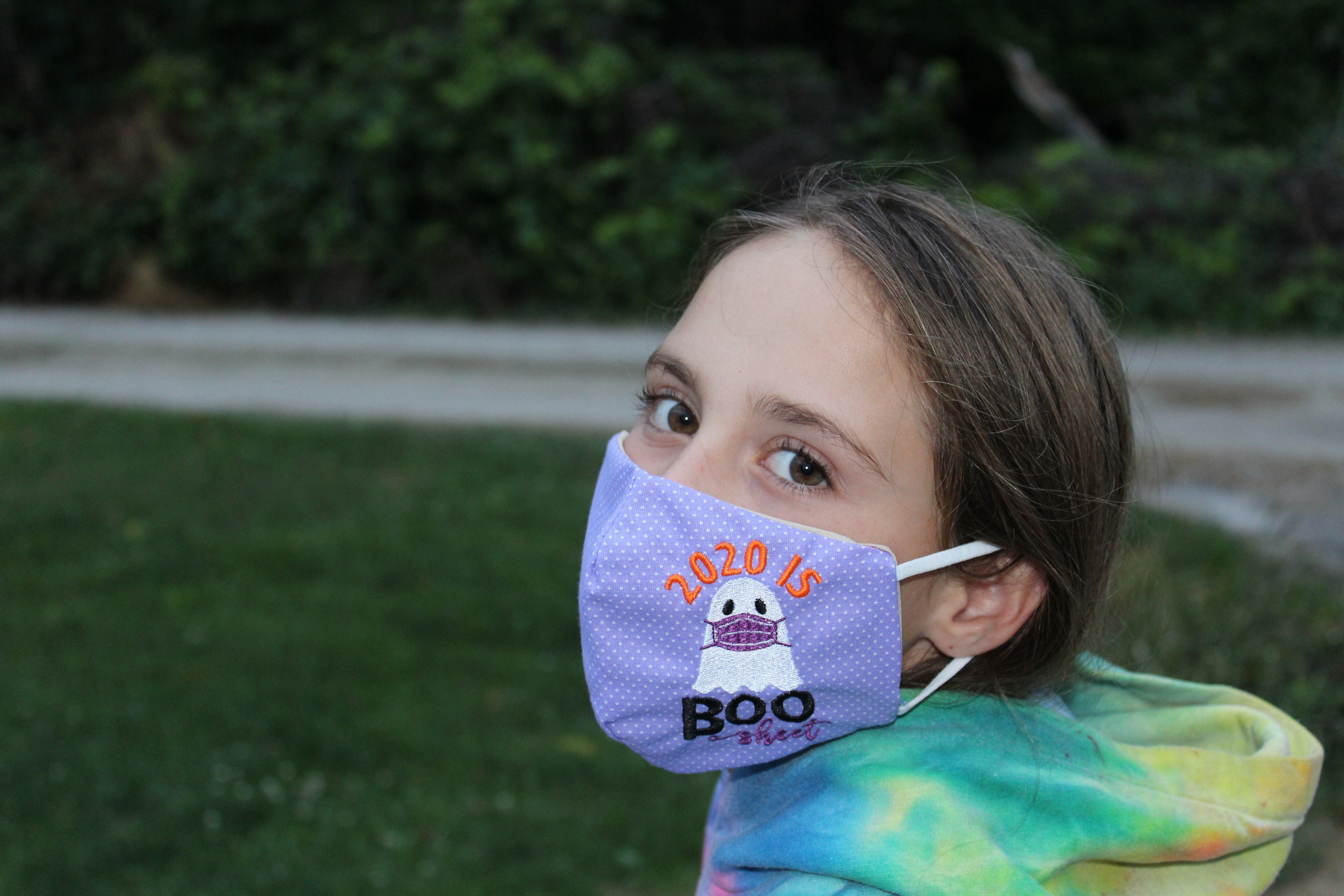 DIGITAL PRODUCT in the Hoop Face Masks Halloween Designs | Etsy