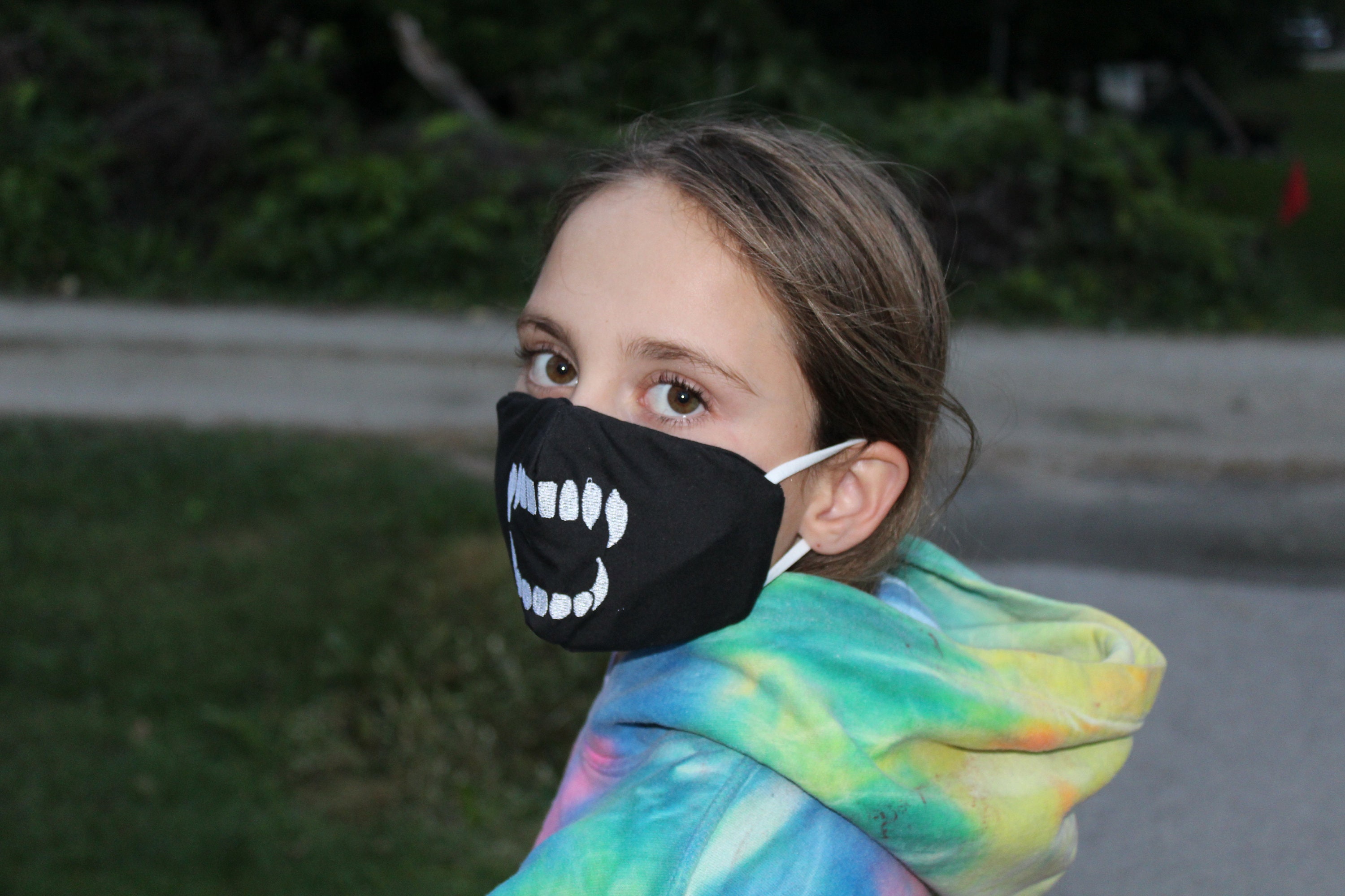 DIGITAL PRODUCT in the Hoop Face Masks Halloween Designs | Etsy