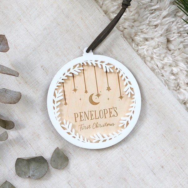 Tree Moon Stars - Etsy