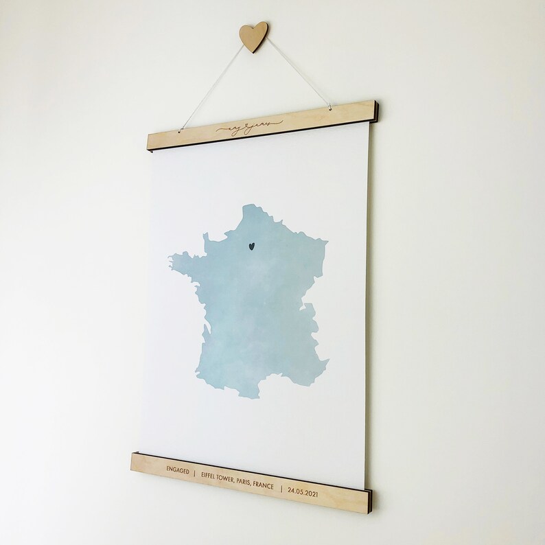 Engraved Poster Hanger A1 A2 A3 A4 8x10 Print Hanger Poster | Etsy