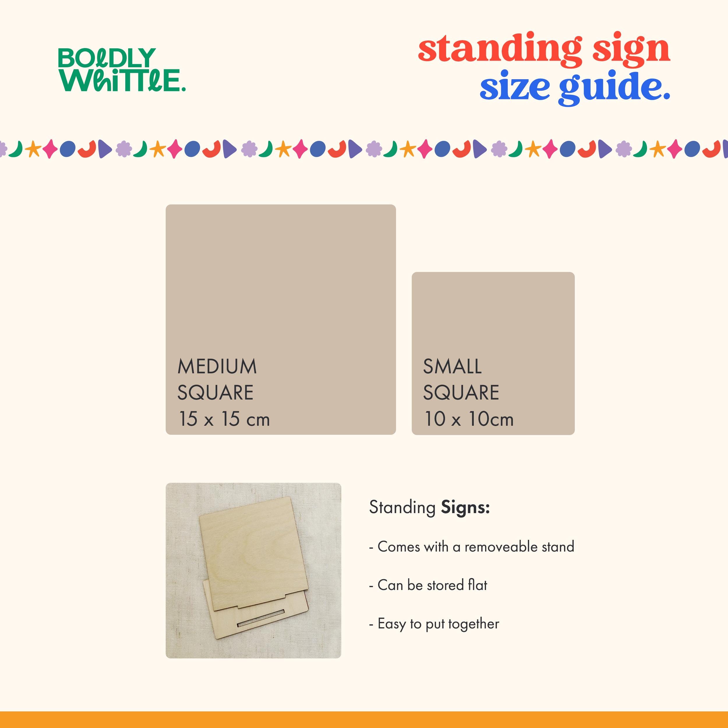Teacher, Noun. Thank You Teacher Gift, Personalised Standing Desk Sign ...