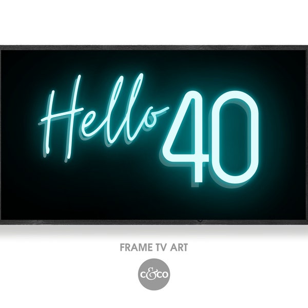 Neon Birthday Decorations - Etsy