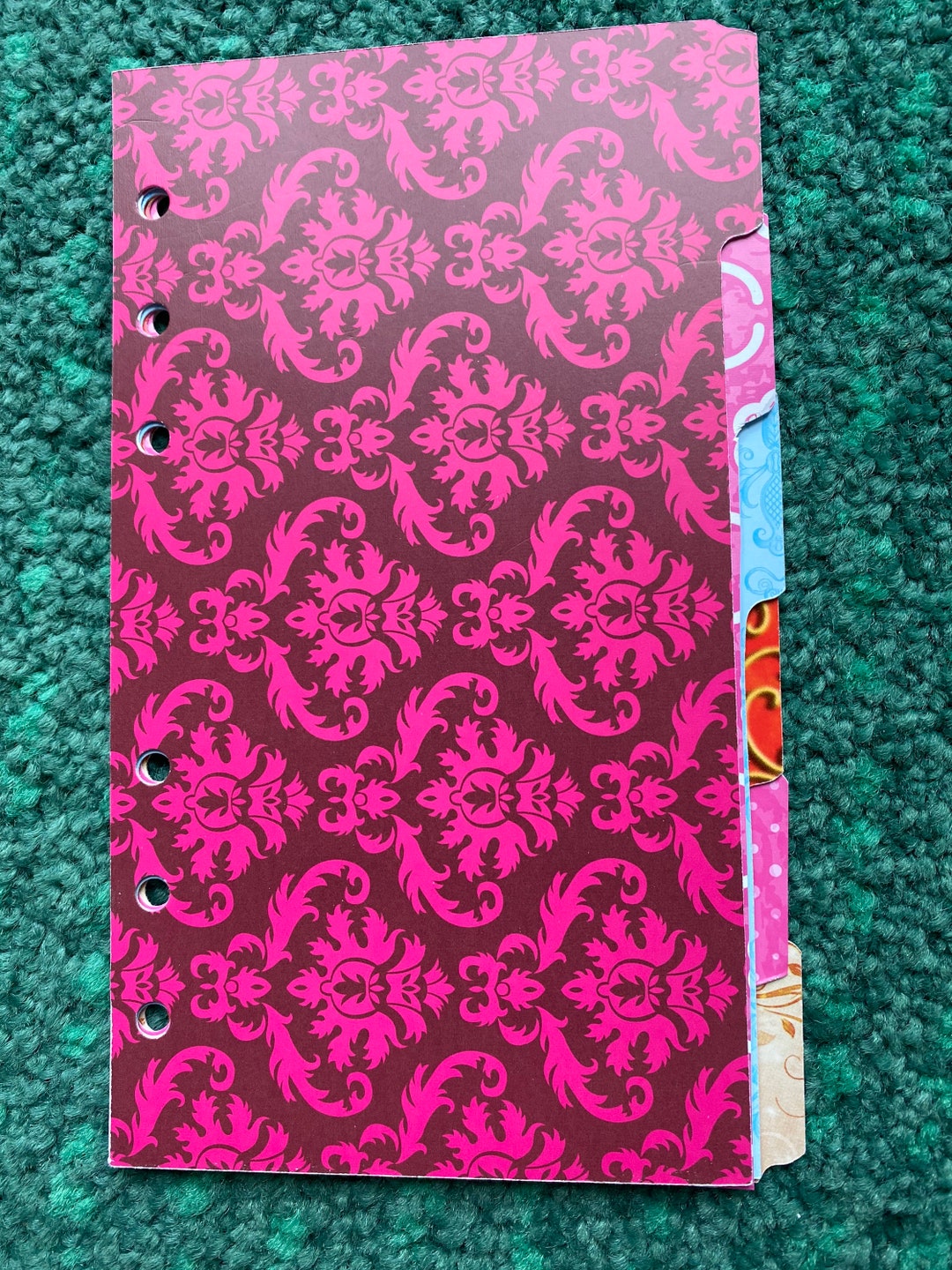 Divider Separators Register for Organizer Calendar Filofax Size ...