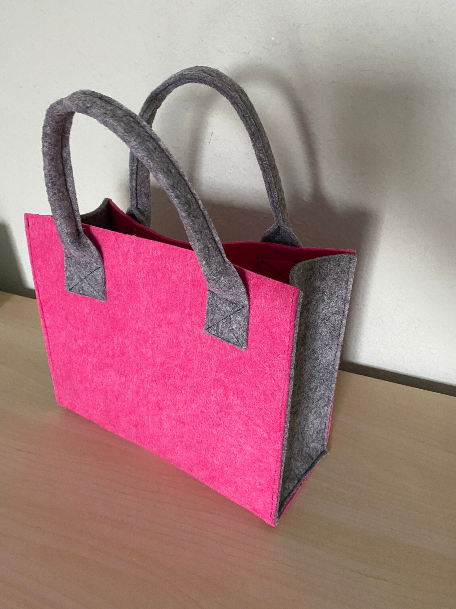 Kleine Tasche aus Filz mit tollem Spruch - Etsy.de