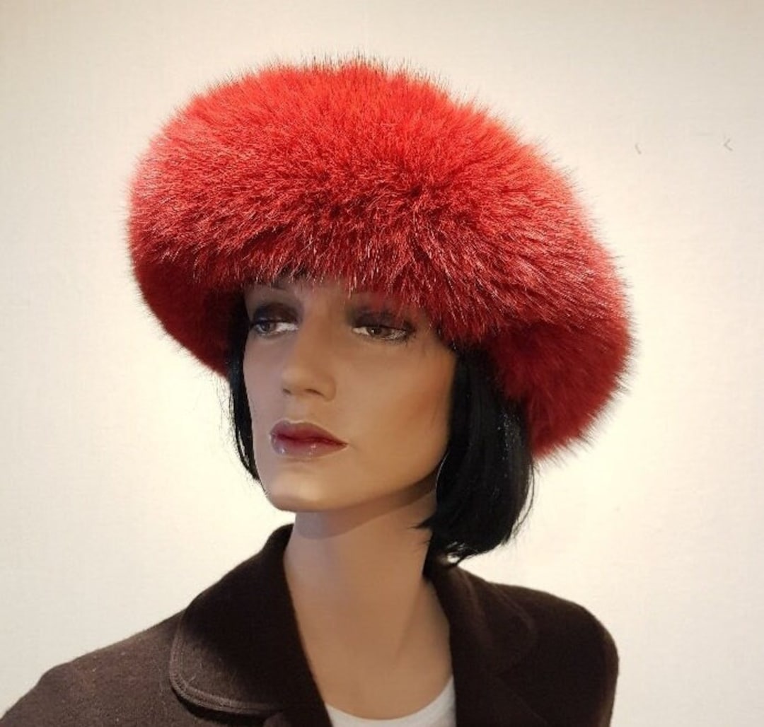 Headband, Collar, Choker Made of Red Fox Fur, Fur Fox - Etsy