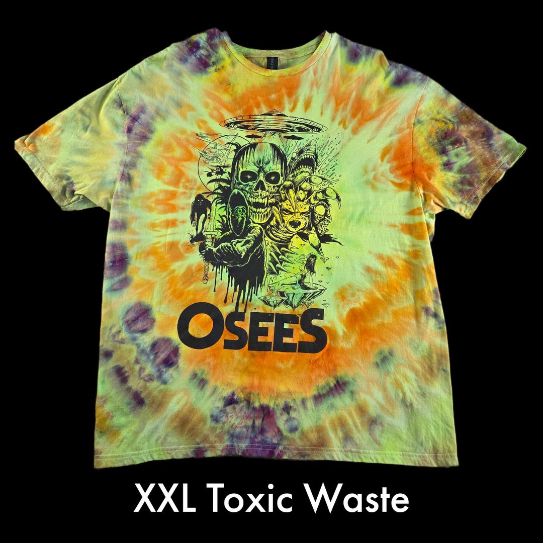 OSEES Ice Dyed Shirts - Etsy