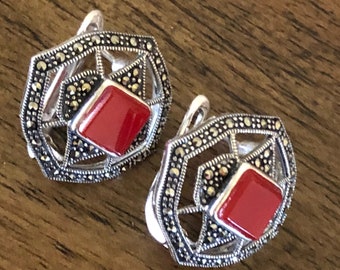 Marcasite jewelry | Etsy