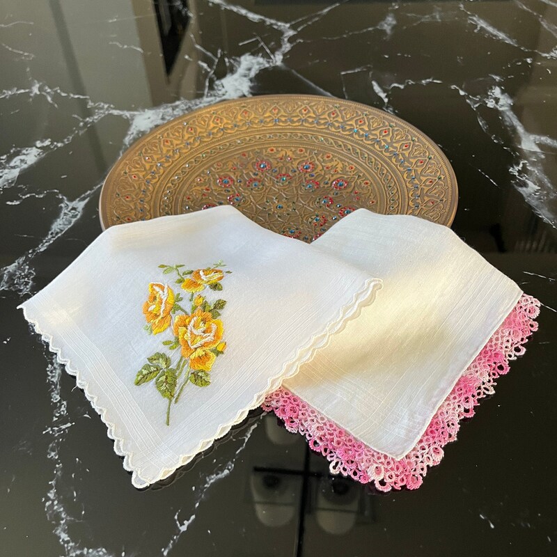 Christmas Hankie - Etsy