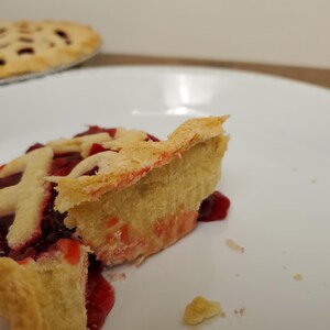 Homemade Red Raspberry Pie - Etsy