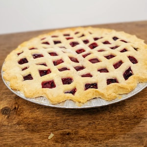 Homemade Red Raspberry Pie - Etsy